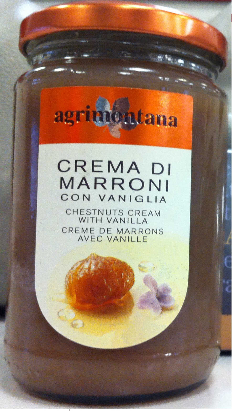 Chestnut Cream - Agrimontana - Cod. 5154